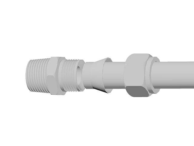 PTFE Fitting - PTFE Single Ferrule Fittings - Hueashin Co., LTD.